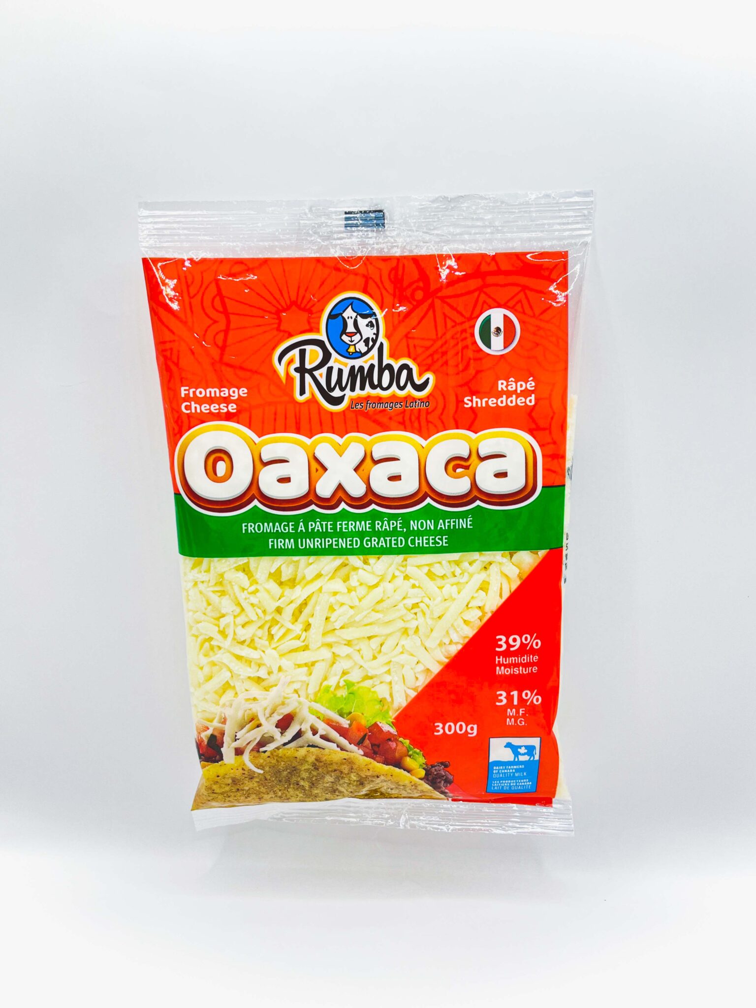 Grated Oaxaca - Les Fromages Latino Rumba